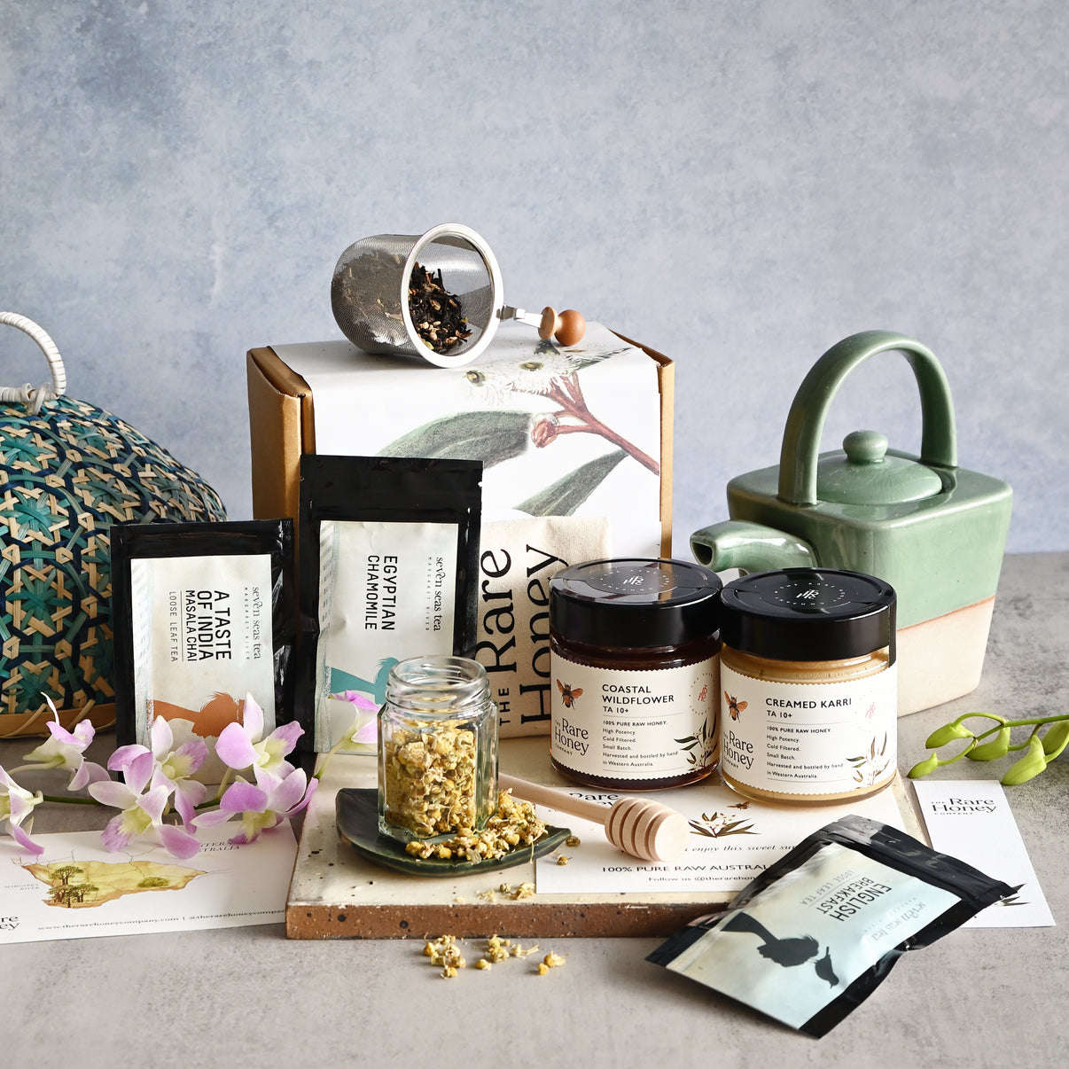 High Tea Pack - Coastal Wildflower & Creamed Karri TA 10+ – The Rare ...